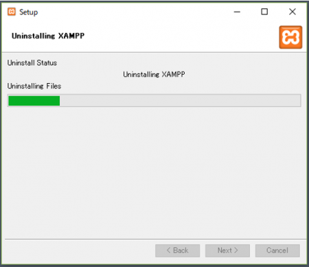 XAMPPのアンインストール方法！注意点と実際の削除