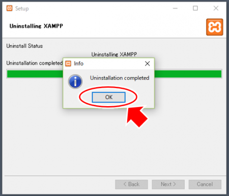 XAMPPのアンインストール方法！注意点と実際の削除